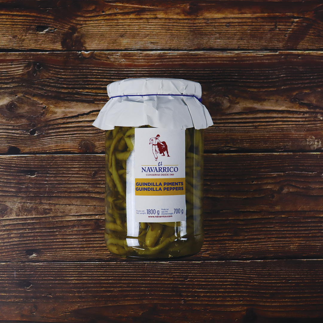 Pickled Guindilla Peppers (1900ml) - Natural Spanish Vegetables Online ...