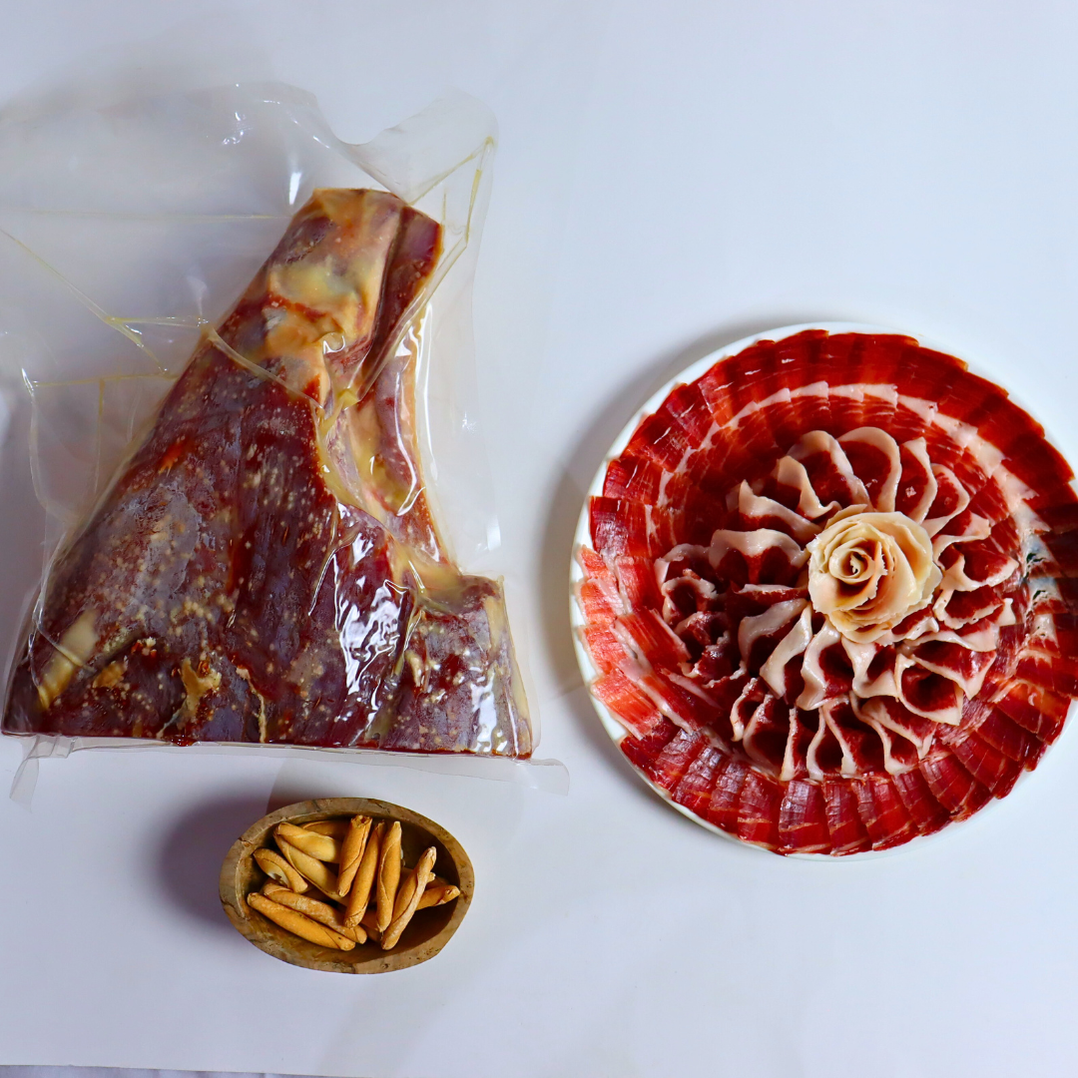 "Jamón de Cebo Ibérico 50% raza Ibérica" Ibérico Grain-fed Pork Ham 50 — ARC IBERICO IMPORTS