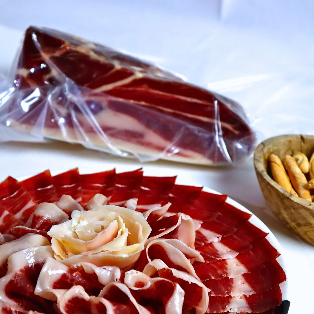 "Jamón de Cebo Ibérico 50% raza Ibérica" Ibérico Grain-fed Pork Ham 50 — ARC IBERICO IMPORTS