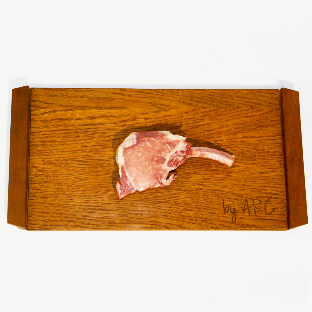 Iberian Pork Loin Crown (Tomahawk de Cerdo Ibérico)150-200g — ARC ...