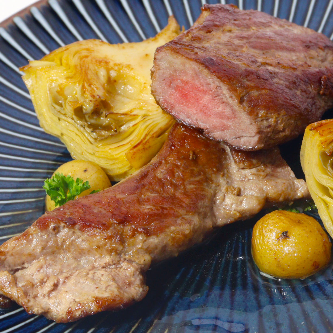 Iberian Pork Loin Rib Chop Boneless (Pluma Ibérica) — ARC IBERICO IMPORTS